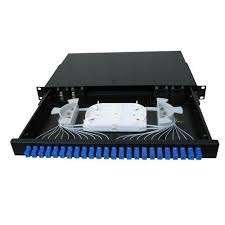24 port Fiber Tray with LC Adapter-Duplex - Mtech