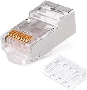 Cat 6 RJ45 Metallic Connectors - Mtech