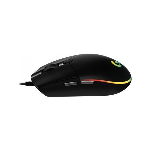 LOGITECH G203 Lightsync Gaming Mouse USB Black - Mtech