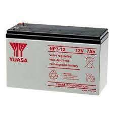 Yuasa 7Ah 12V UPS Battery NP7-12L Sealed Lead Acid Battery - Mtech