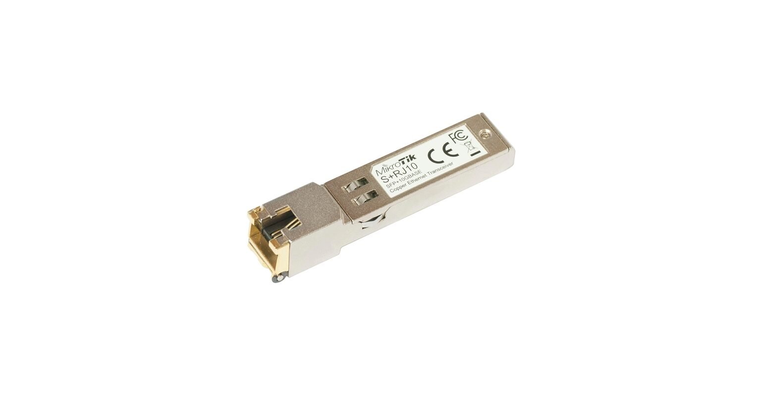MikroTik SFP+ RJ45 Copper Module (S+RJ10) - Mtech